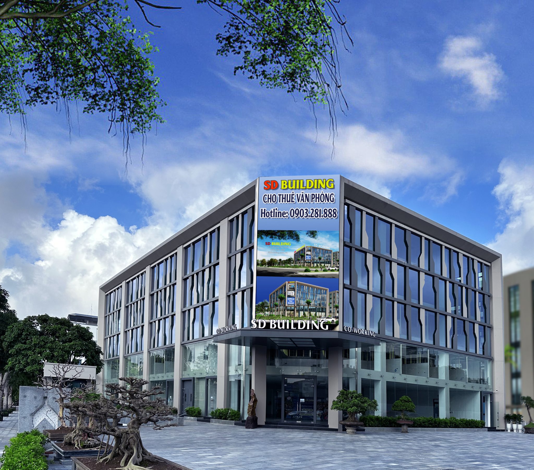 Khám phá tòa nhà SD Building Long Biên